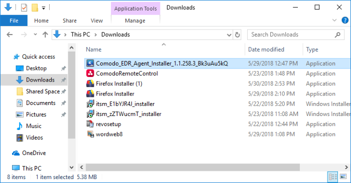 Add Endpoints To EDR, Endpoint Management Tools, Security Endpoint, Comodo EDR